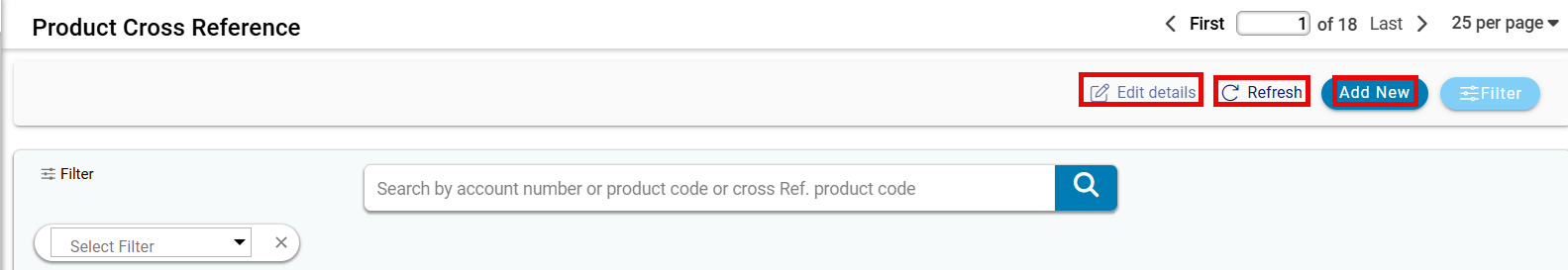 Product Cross Reference – Help Center