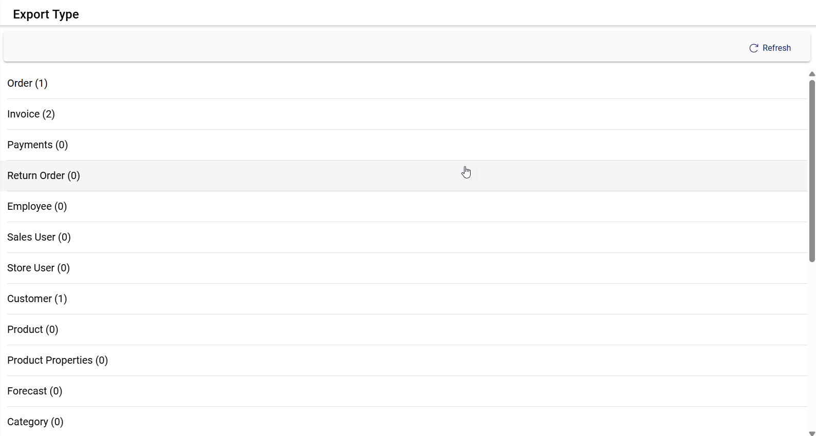 Export History – Help Center